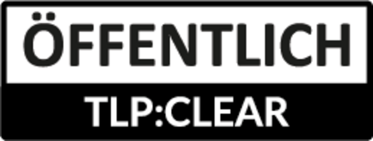 Vertraulichkeitsklassen – Traffic Light Protocol (TLP) - Sprecher ...