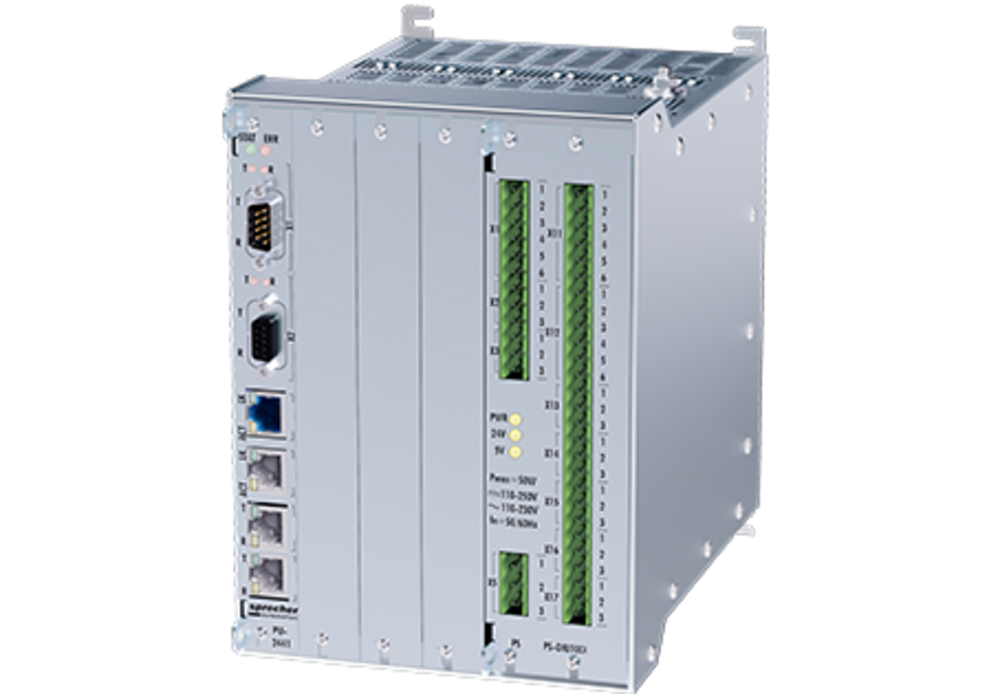 Central Control Unit (SPRECON-E-C ZLG) | Sprecher Automation